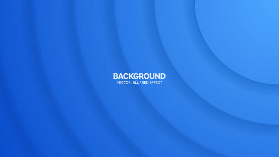Minimal Blue Layered Radial Structure Morph Material Design 3d Vector