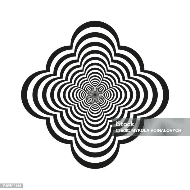 Ilusi Optik Garis Hitam Elemen Desain Garisgaris Hitam Bengkok Pada ... Ilusi Optik Garis Hitam Elemen Desain Garisgaris Hitam Bengkok Pada ...