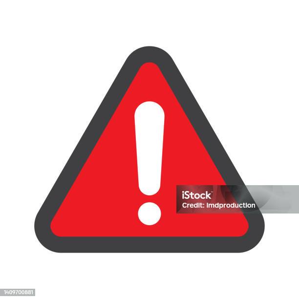 Caution Warning Sign Sticker Flat Hazard Warning Vector Illustration ... Caution Warning Sign Sticker Flat Hazard Warning Vector Illustration ...