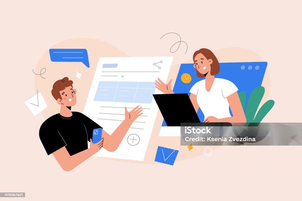 Colleagues Collaborating On Online Documents In Realtime Coauthoring ... Colleagues Collaborating On Online Documents In Realtime Coauthoring ...