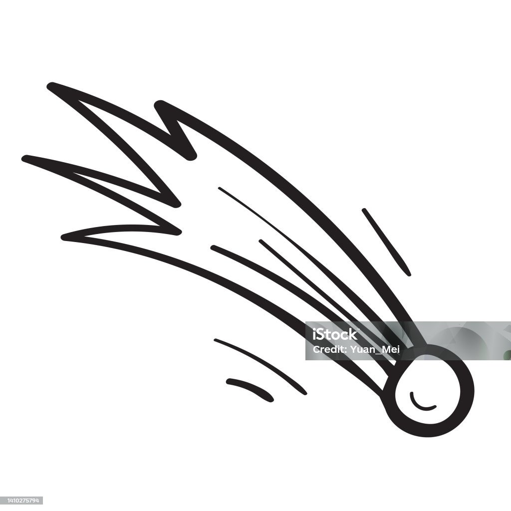 Flying Asteroid Doodle Vector Clip Art Illustration Stock Illustration ... Flying Asteroid Doodle Vector Clip Art Illustration Stock Illustration ...