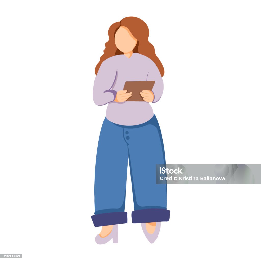 Businesswoman Team Leader Boss Stand Out Business People Group