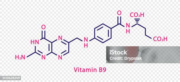 Vitamin B9 Chemical Formula Vitamin B9 Structural Chemical Formula