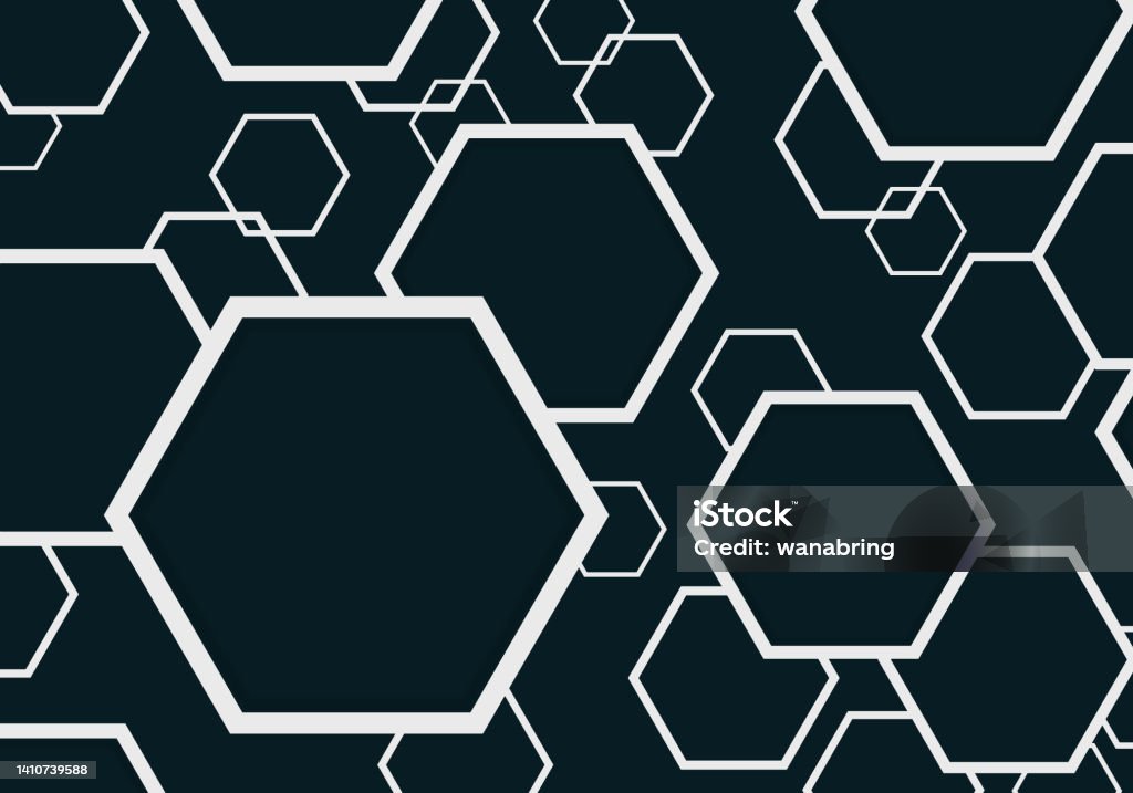 Desain Pola Heksagonal Abstrak Gaya Geometris Tumpang Tindih Dengan ... Desain Pola Heksagonal Abstrak Gaya Geometris Tumpang Tindih Dengan ...