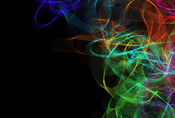 70 Rainbow Smoke On Black Background Stock Illustrations Royalty Free Vector Graphics And Clip