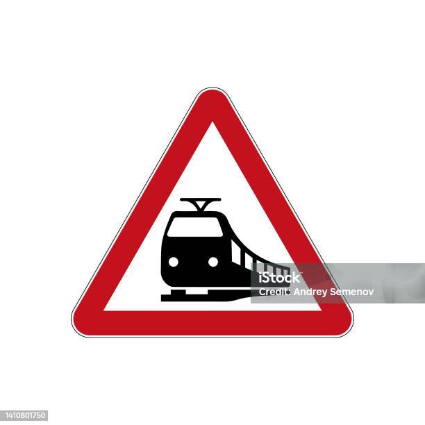 Perlintasan Kereta Api Rambu Jalan Internasional Tanpa Penghalang Yang ... Perlintasan Kereta Api Rambu Jalan Internasional Tanpa Penghalang Yang ...