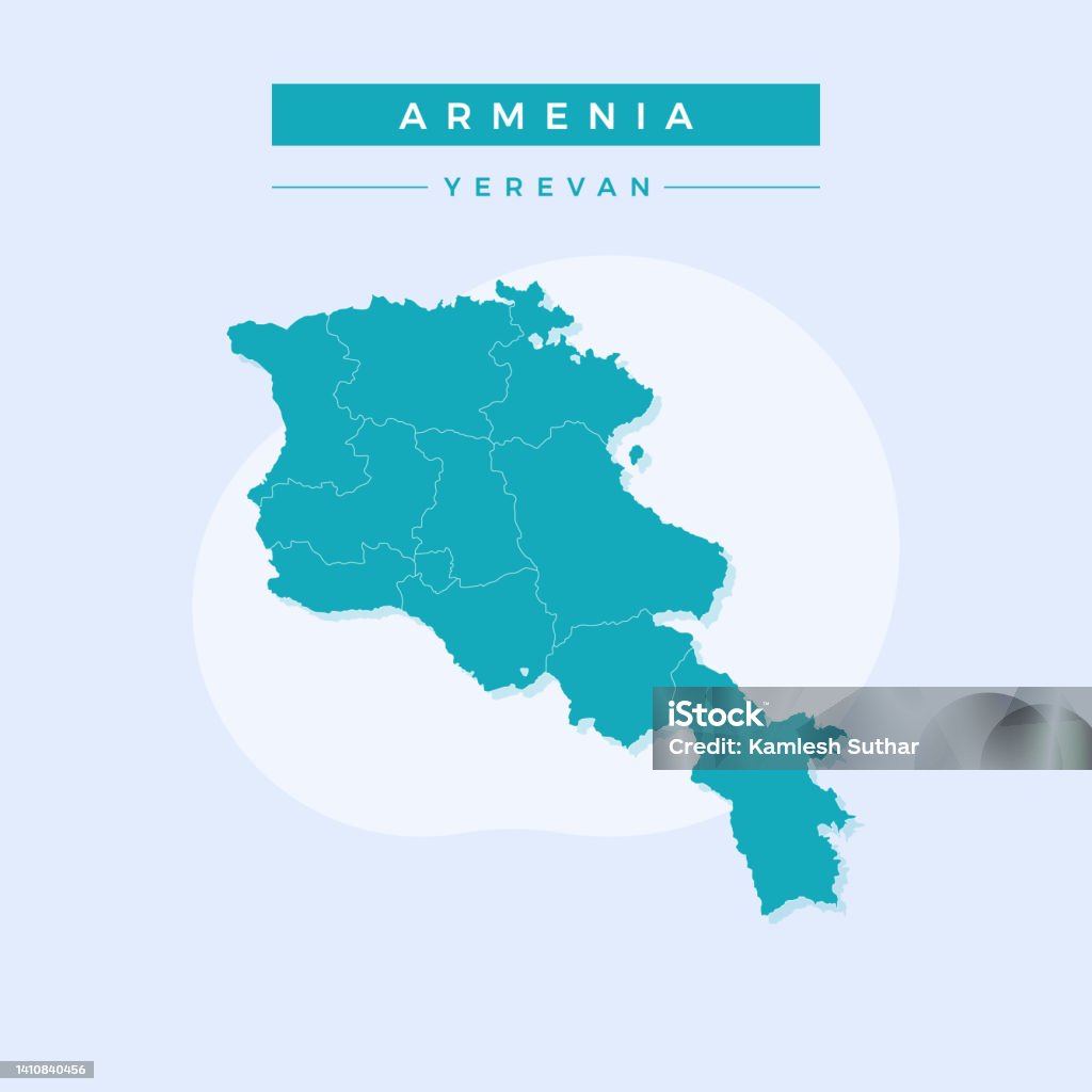 National Map Of Armenia Armenia Map Vector Illustration Vector Of ... National Map Of Armenia Armenia Map Vector Illustration Vector Of ...