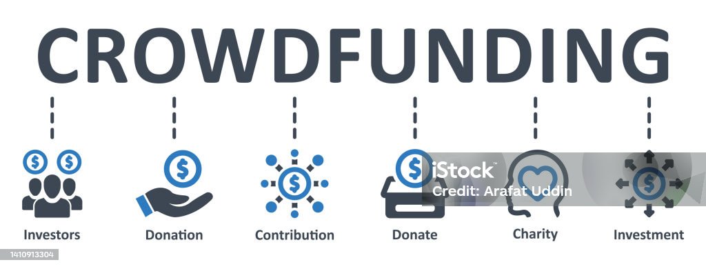Ikon Crowdfunding Ilustrasi Vektor Amal Donasi Pendanaan Infografis ... Ikon Crowdfunding Ilustrasi Vektor Amal Donasi Pendanaan Infografis ...