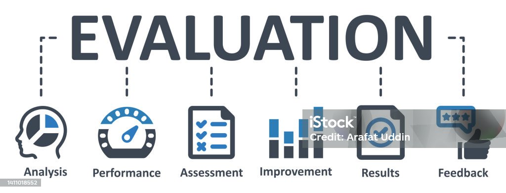 Icône Dévaluation Illustration Vectorielle Évaluation Évaluation