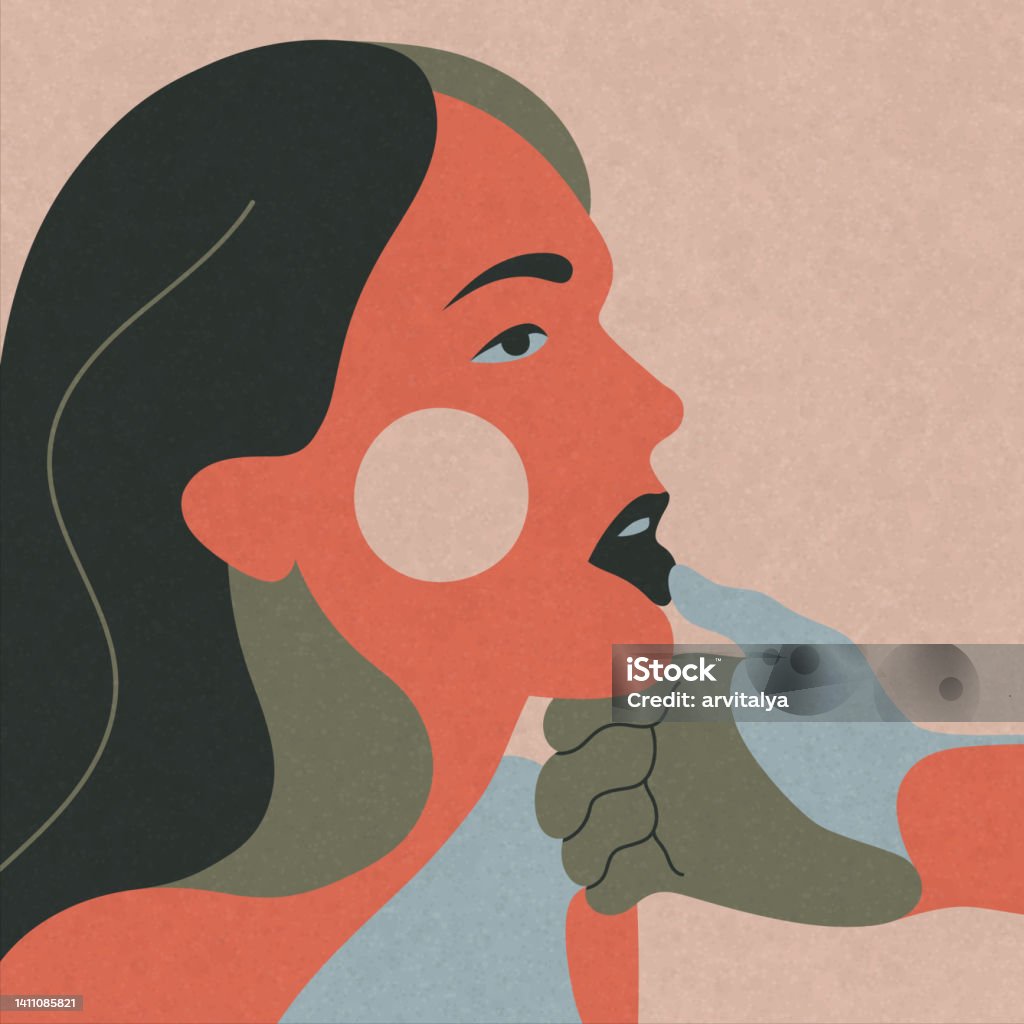 Girl In Love Stock Illustration Download Image Now Abstract
