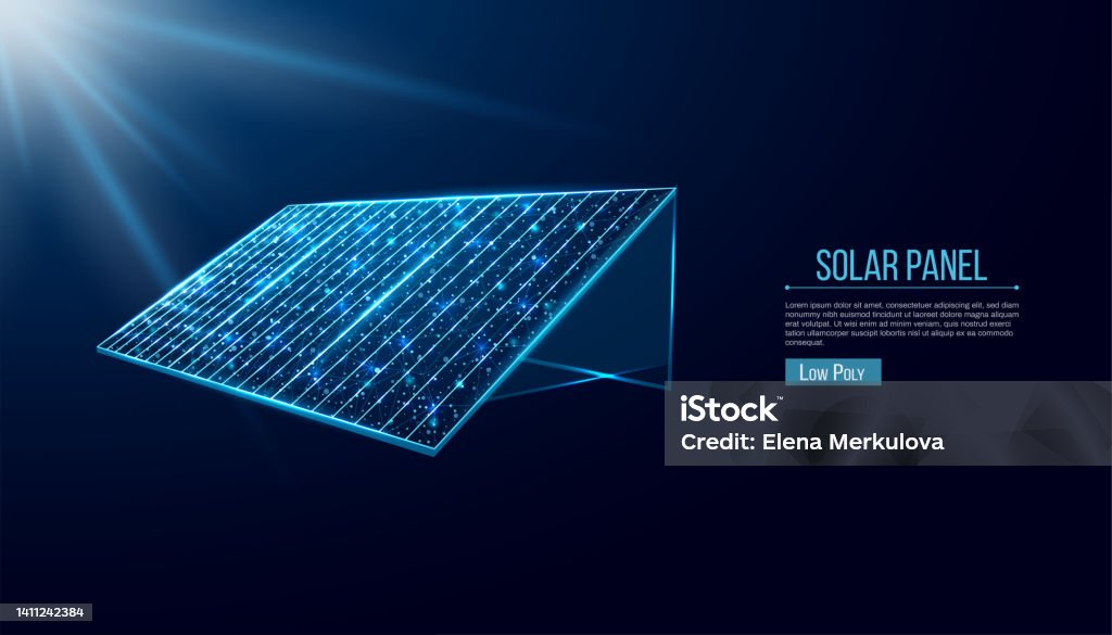 Solar Battery Solar Panel Renewable Alternative Energy Concept With ... Solar Battery Solar Panel Renewable Alternative Energy Concept With ...