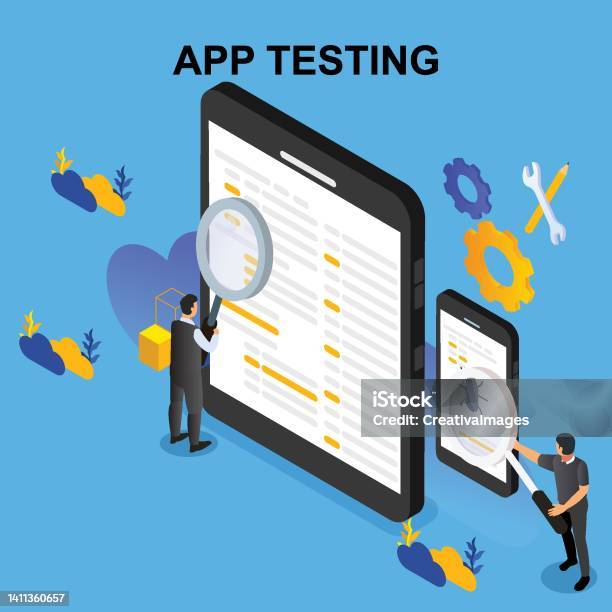 Pengujian Aplikasi Proses Pengembangan Aplikasi Seluler Isometrik 3d