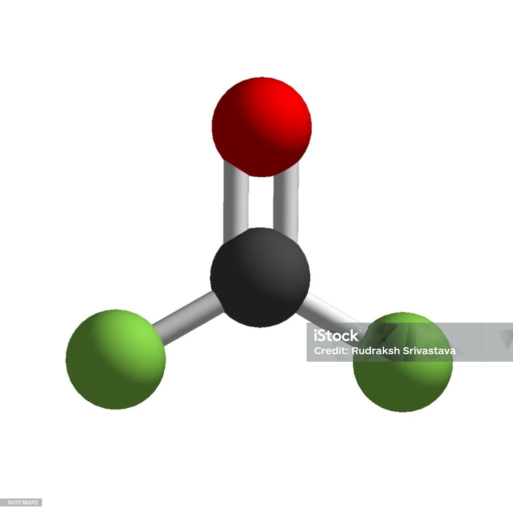 Photo Libre De Droit De Structure Moléculaire 3d Du Fluorure De