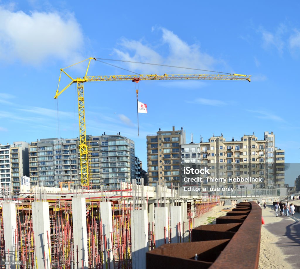Work In Progress Follow Up Pier Reconstruction Stock Photo - Download ... Work In Progress Follow Up Pier Reconstruction Stock Photo - Download ...
