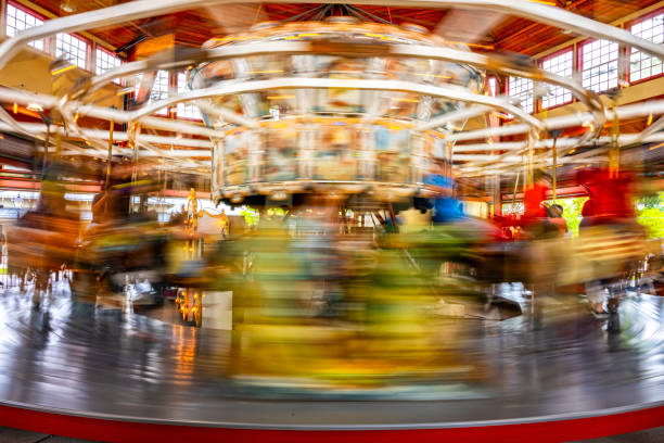 Free Stock Photo of Carousel in Motion | Download Free Images and Free ...