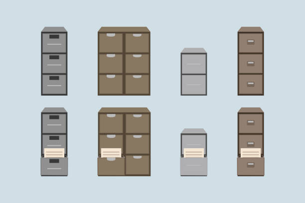 5200 Lemari Arsip Ilustrasi Grafik Vektor And Clip Art Bebas Royalti