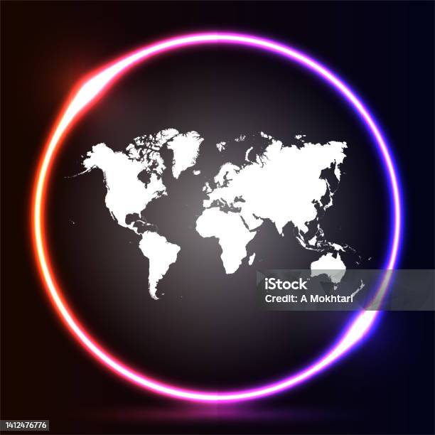 世界地図 アイコンのベクターアート素材や画像を多数ご用意 アイコン イラストレーション クリップアート Istock