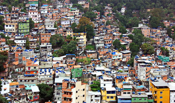Free picture: Multicolored walls of houses in favela