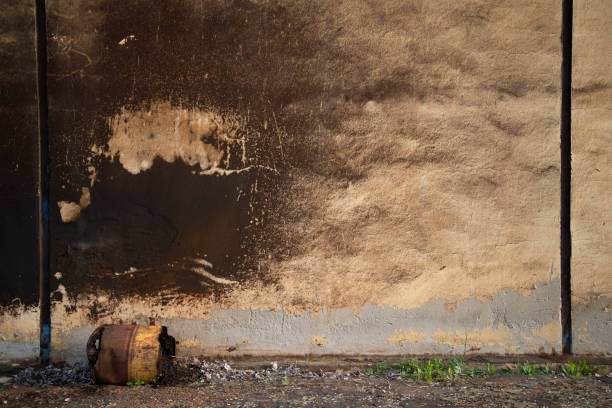 Free picture: Grunge graffiti on decay wall on street in rural areal