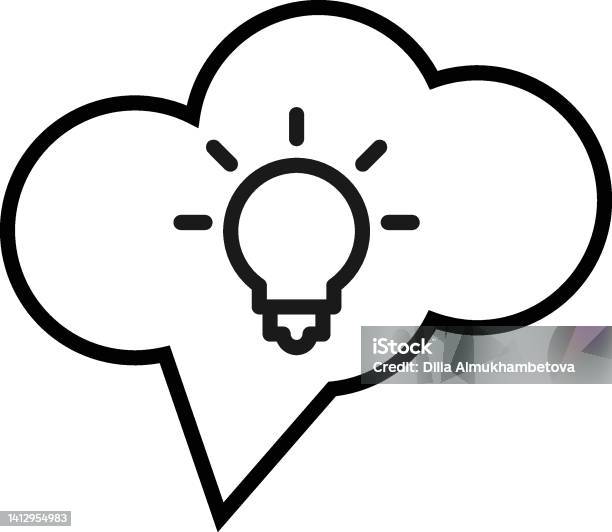 Concept De Signes Et De Symboles Symbole De Contour Dans Un Style Plat