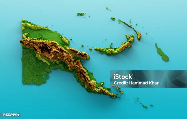 Peta Papua Nugini Peta Relief Berbayang Peta Ketinggian Warna Di Laut ... Peta Papua Nugini Peta Relief Berbayang Peta Ketinggian Warna Di Laut ...