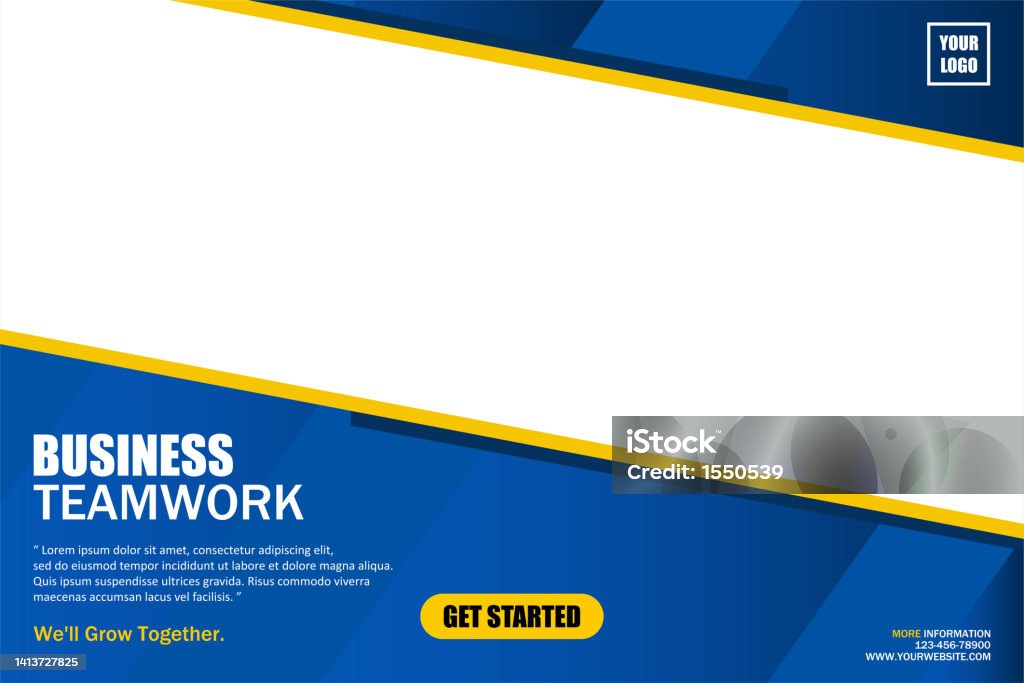 Modèle De Bannière De Concept Dentreprise Business Teamwork Corporate