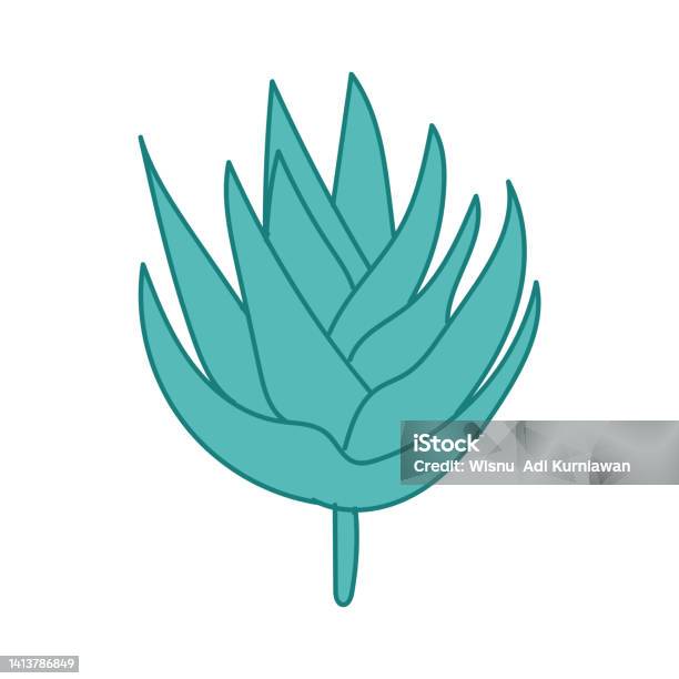 Desain Elemen Vektor Ilustrasi Daun Alam Yang Lucu Ilustrasi Stok