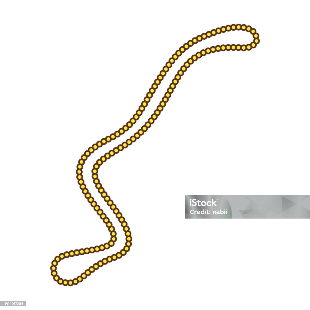 Simple Necklace Stock Illustration Download Image Now Alloy Beauty Bright Istock