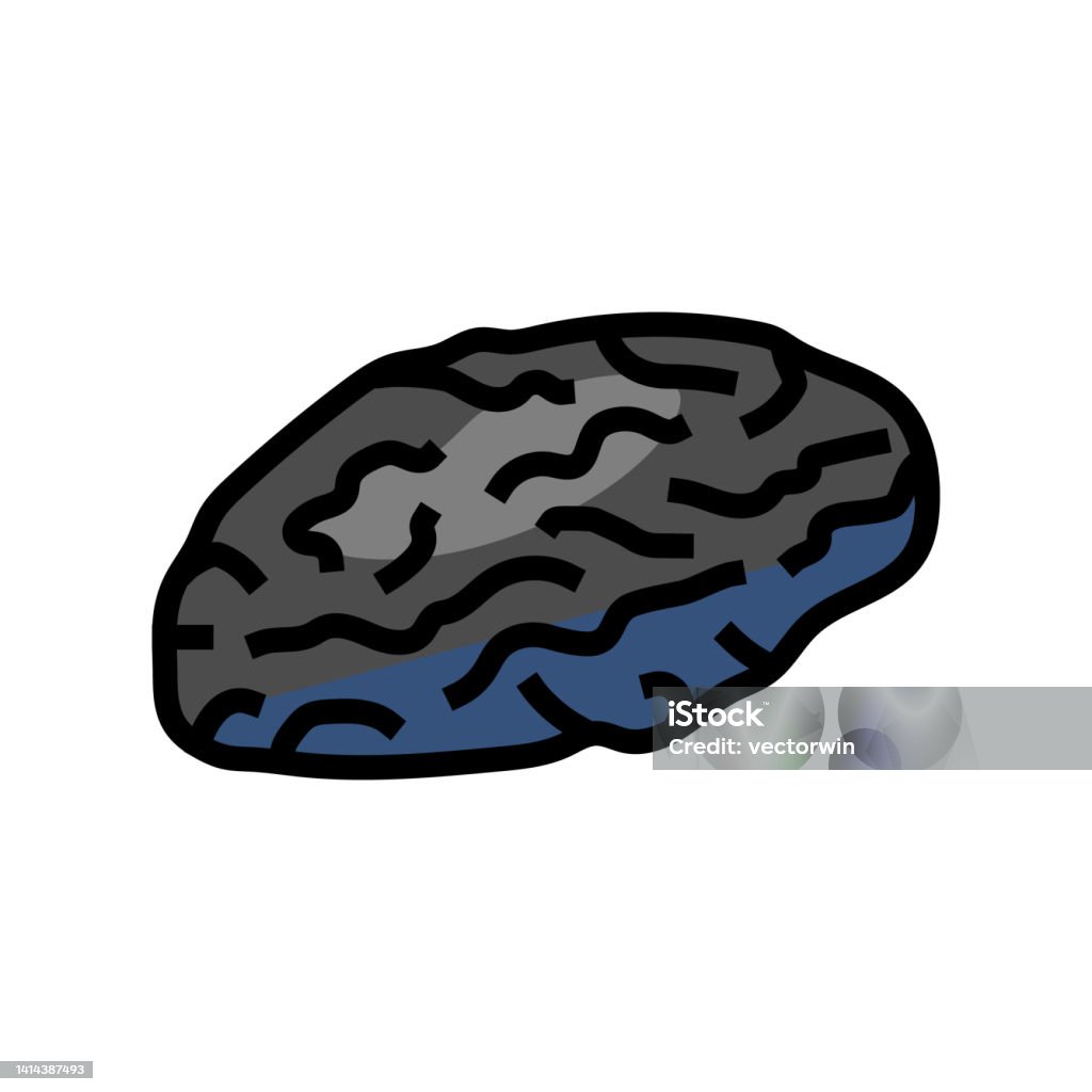 Prune Fresh Tasty Color Icon Vector Illustration Stock Illustration Download Image Now