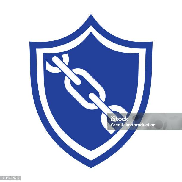 Coffrefort Fort Ou Icône De Bouclier Bouclier De Sécurité Illustration