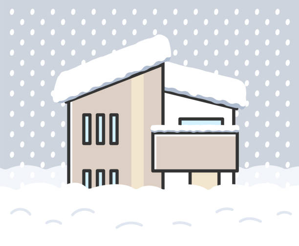 Enseveli Neige Vectoriels Et Illustrations Libres De Droits Istock