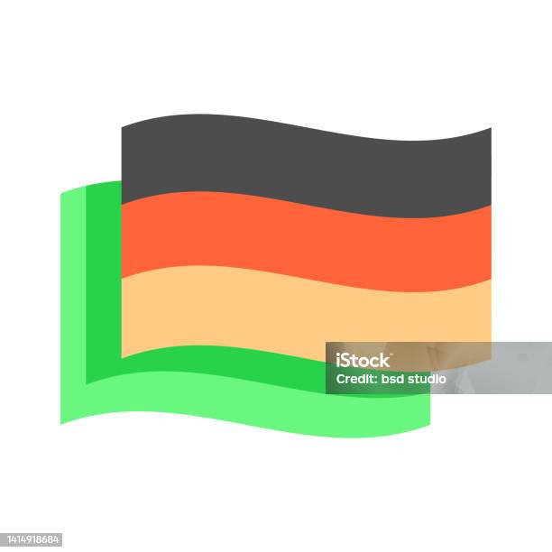 German National Flag Vector Design Element Stock Illustration ... German National Flag Vector Design Element Stock Illustration ...