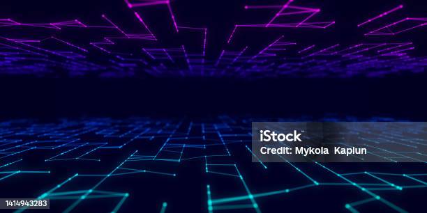 Digital Database Cyberspace Decoding Algorithms Hacked Software Cyber Security With Moving