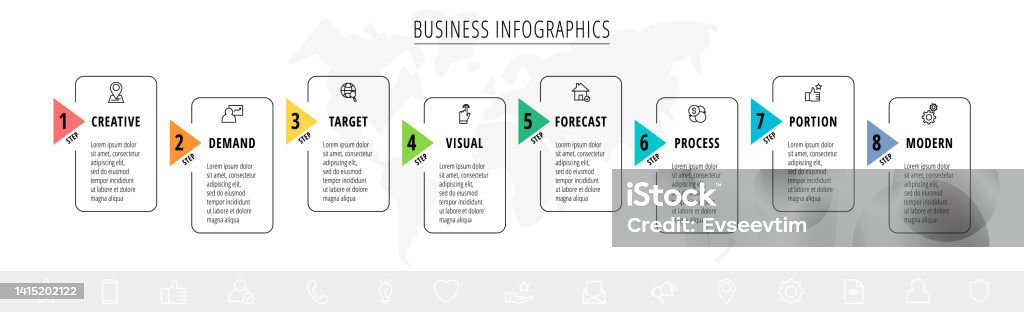 Vector Infographic Square Label Template Design Stock Illustration ... Vector Infographic Square Label Template Design Stock Illustration ...