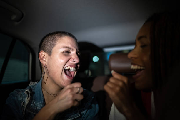 Free Stock Photo of two friends singing together | Download Free Images ...