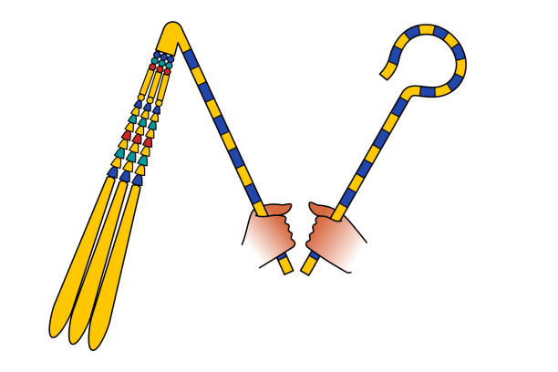 Ancient Egyptian Pharaoh Staff