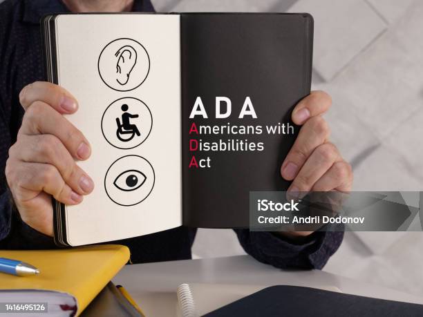 La Ada De La Ley De Estadounidenses Con Discapacidades Se Muestra ... La Ada De La Ley De Estadounidenses Con Discapacidades Se Muestra ...