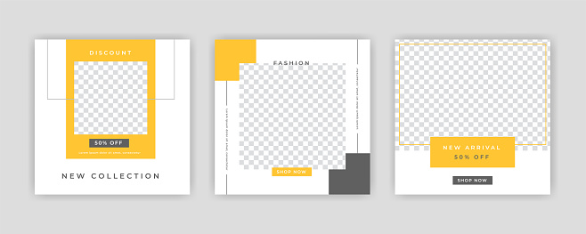 Template Banner Media Sosial Modern Yang Dapat Diedit Yang Unik