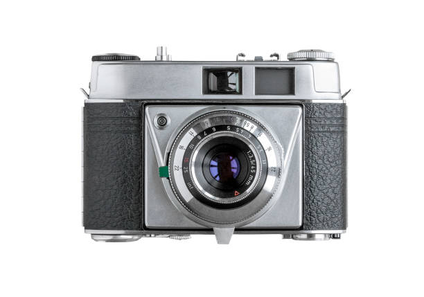 Free picture: old camera, retro, antique, front view