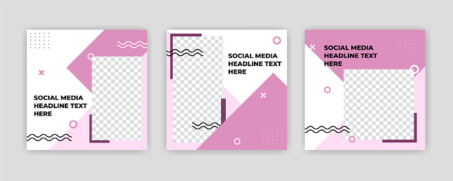 Template Banner Media Sosial Modern Yang Dapat Diedit Yang Unik
