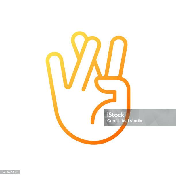 Praying For Good Luck Pixel Perfect Gradient Linear Vector Icon Stock ... Praying For Good Luck Pixel Perfect Gradient Linear Vector Icon Stock ...