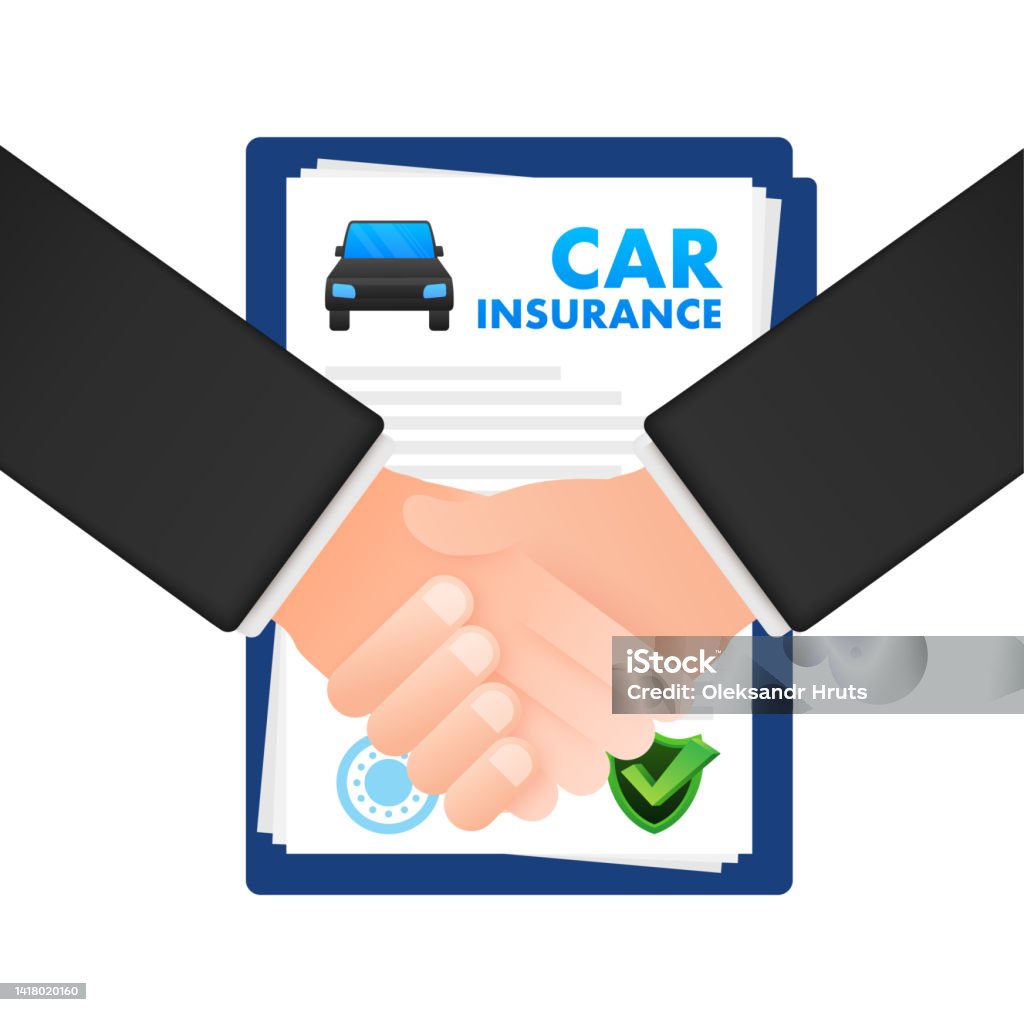Berjabat Tangan Dokumen Kontrak Asuransi Mobil Di Atas Tangan Ikon ... Berjabat Tangan Dokumen Kontrak Asuransi Mobil Di Atas Tangan Ikon ...