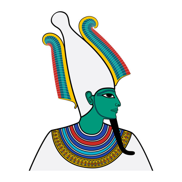 Egyptian God Osiris Drawing