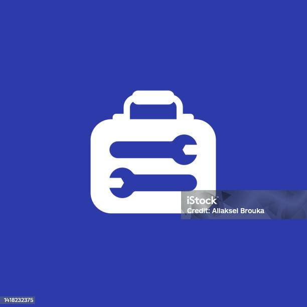 Boîte À Outils Boîte Et Icône Doutils Vecteurs Libres De Droits Et Plus
