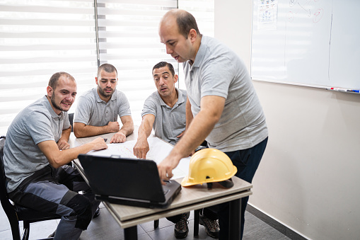 Checking Plan Project Stock Photo - Download Image Now - Electrician ... Checking Plan Project Stock Photo - Download Image Now - Electrician ...
