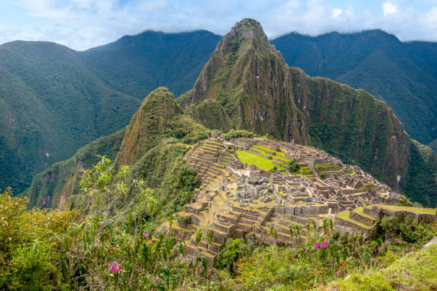 Free picture: Machu Picchu, mountainside, Peru, mountain peak, american ...