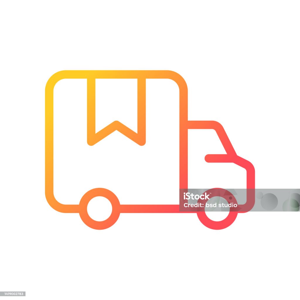 Lieferwagen Pixel Perfekter Gradient Lineares Uisymbol Stock Vektor Art ... Lieferwagen Pixel Perfekter Gradient Lineares Uisymbol Stock Vektor Art ...