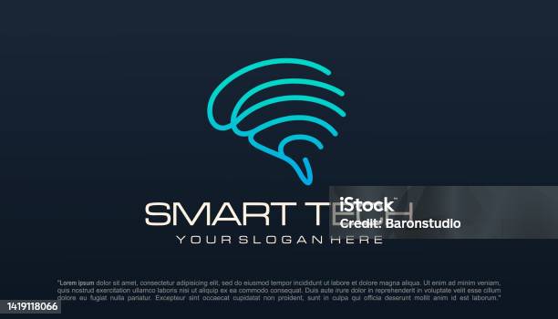 Ilustración de Diseño De Logotipo De Tecnología Cerebral Logotipo De ... Ilustración de Diseño De Logotipo De Tecnología Cerebral Logotipo De ...