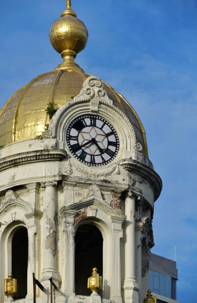 Free Stock Photo of Grand Golden Clock Tower Atop Building | Download ...
