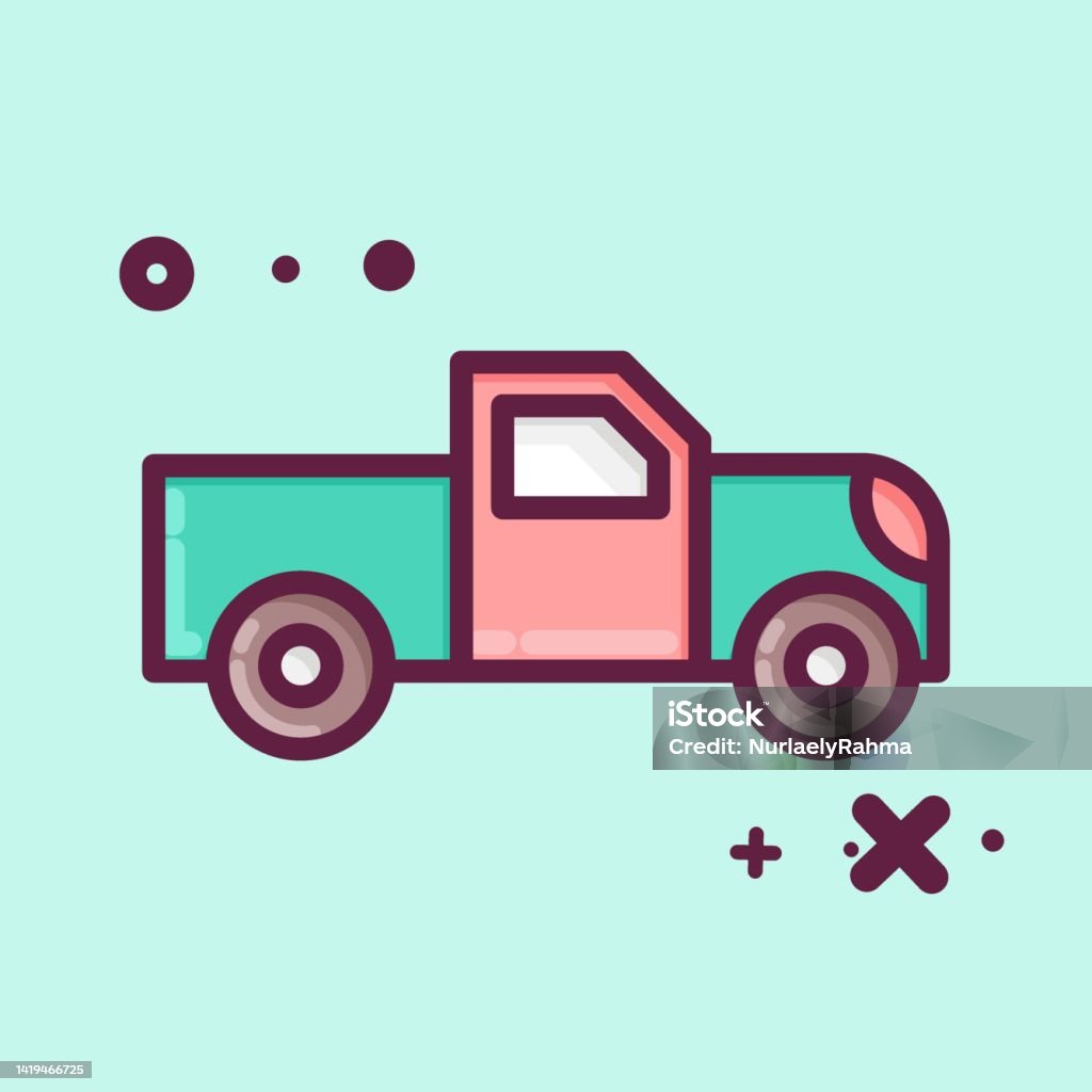Icon Pick Up Suitable For Automotive Symbol Mbe Style Simple Design ... Icon Pick Up Suitable For Automotive Symbol Mbe Style Simple Design ...